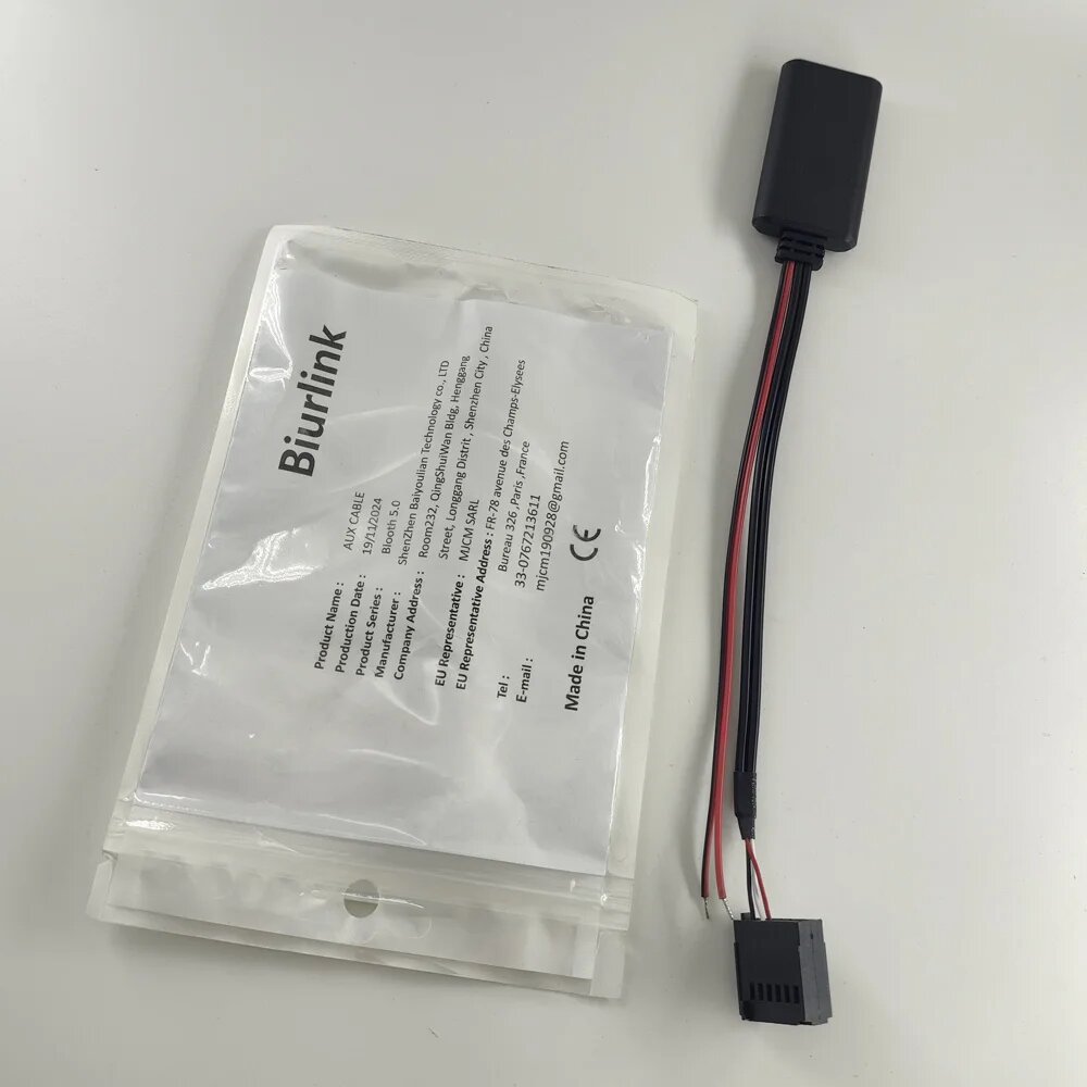 Bluetooth-адаптер Biurlink для Ford Fiesta Focus Mondeo Kuga Sony 6000CD, автомобильное радио, музыкальное устройство