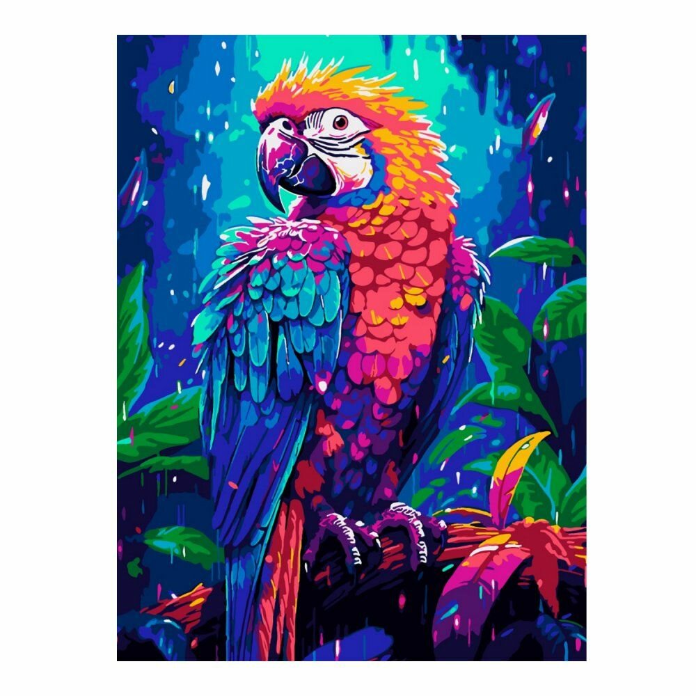 Картина по номерам Почувствуй себя художником Тропики 300х400мм лори