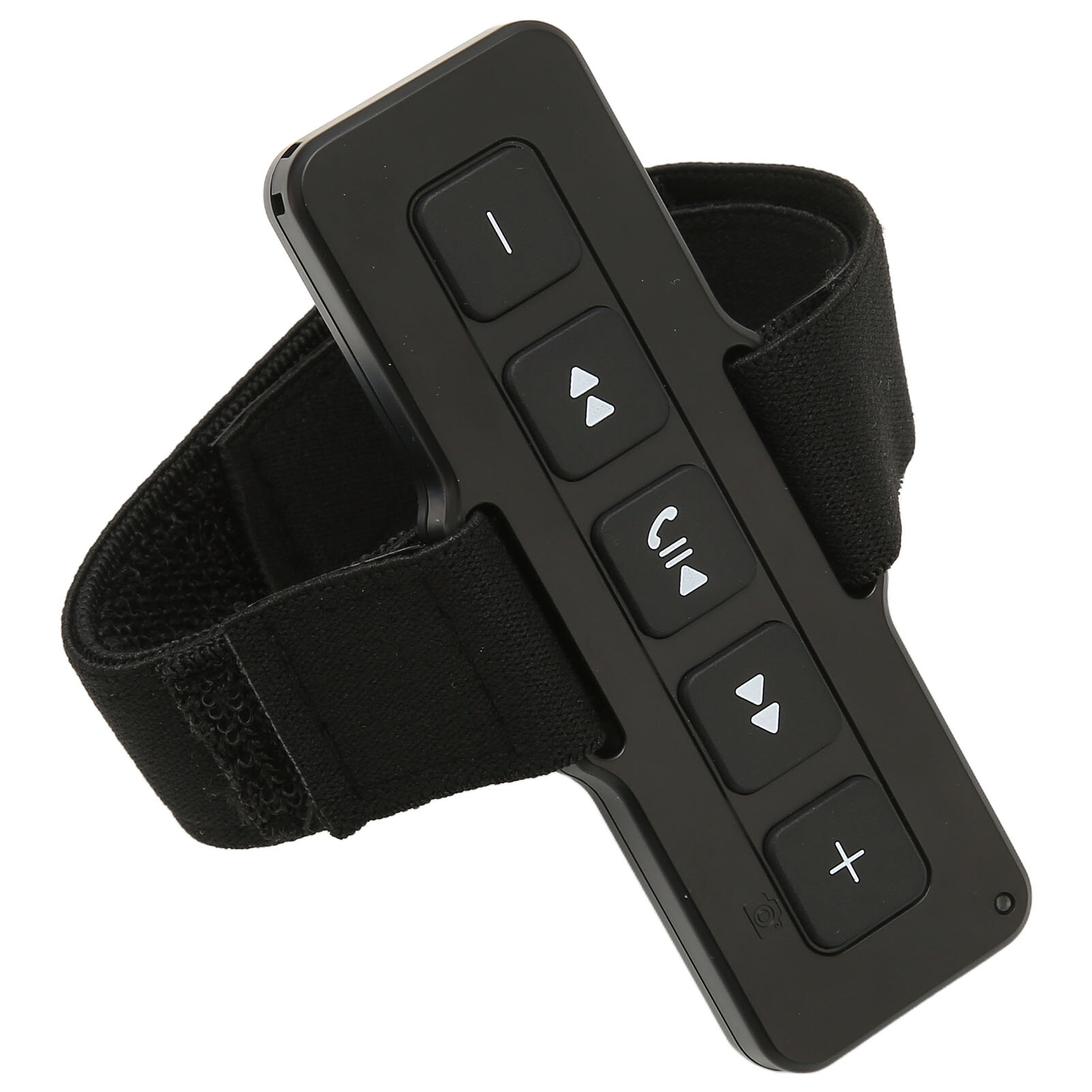 Bluetooth 5.0 пульт дистанционного управления, одежду, IPX4 водонепроницаемый, сенсорный, контроллер для смартфонов, совместимый с большинством телефонов, материал ABS, емкость батареи 450mAh, дальность управления10m, 1 шт, ремень, липучка, USB кабель,