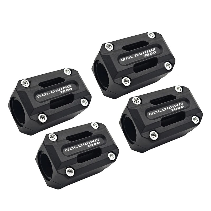 Для HONDA Gold Wing GL1800 2001-2024 GL 1800 GOLD WING Защита двигателя Черный, Gold Wing 18004PCS