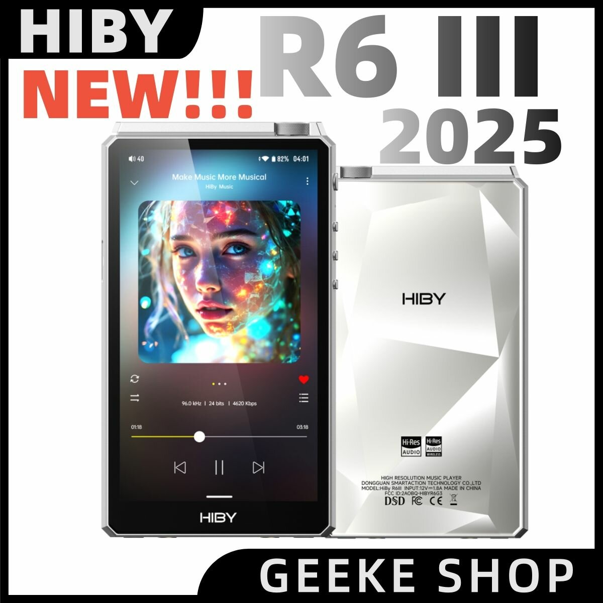 HiBy MP3-плеер R6 III 2025