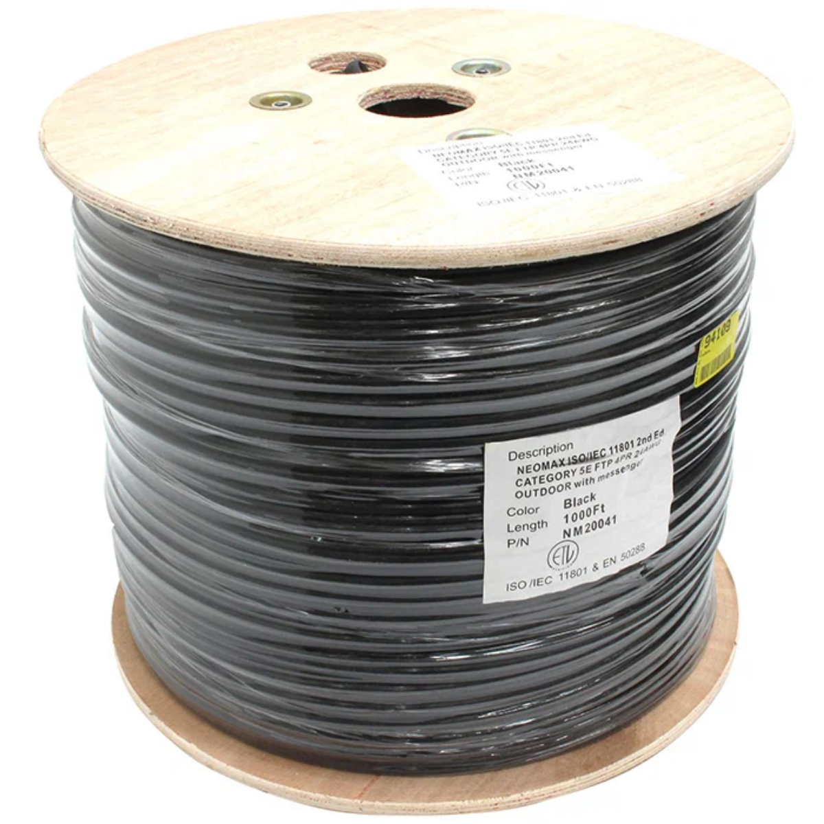 Кабель сетевой NeoMax (NM20041), цвет черный, длина 305 м, кат.5e 4 пары витая
