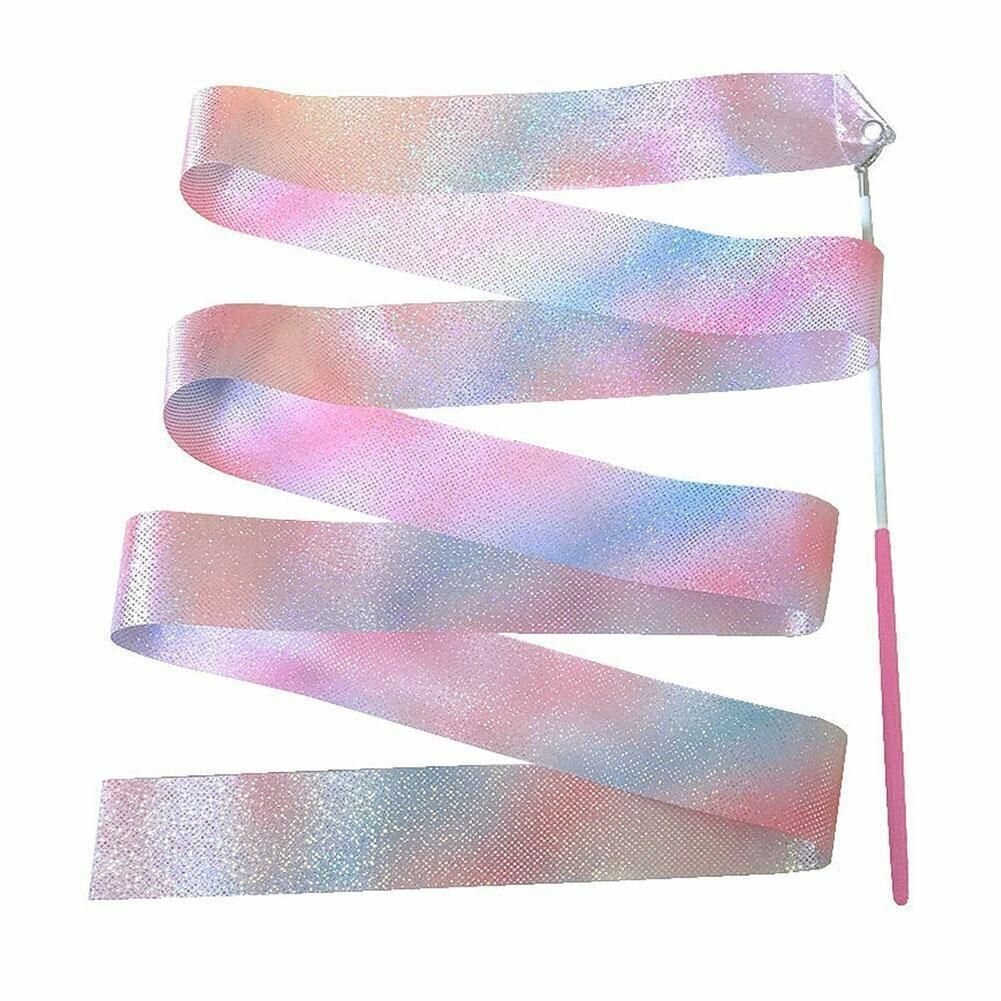 Лента гимнастическая с палочкой Для детей, 2 м