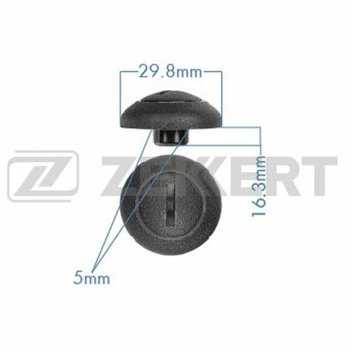 Зажим, молдинг / защитная накладка ZEKKERT be3553