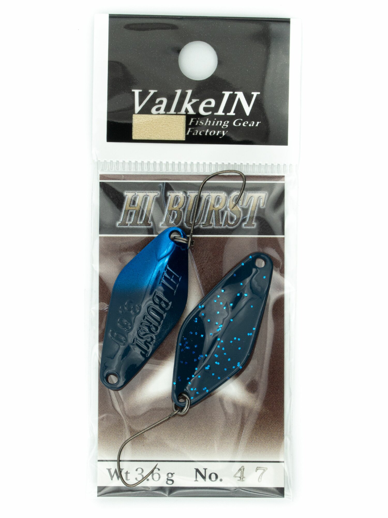 Блесна для рыбалки на форель VALKEIN HI BURST, вес 3.6 гр, цвет 47