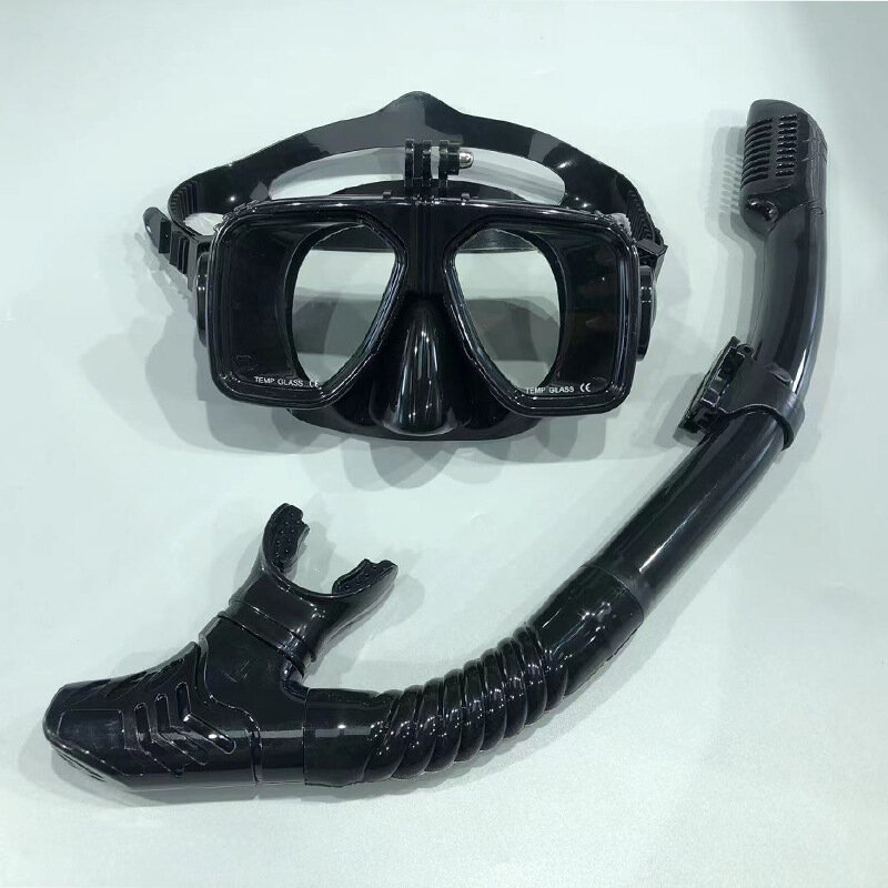 Маска для дайвинга Erbao, высокая четкость, с набором всасывающих трубок