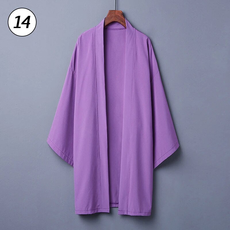 Мужской полиэстровый хаори Ukiyo-e Style 14