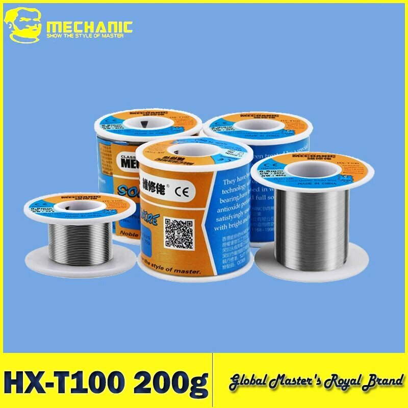Паяльная проволока MECHANIC HX-T100, 0.5 мм, 200г