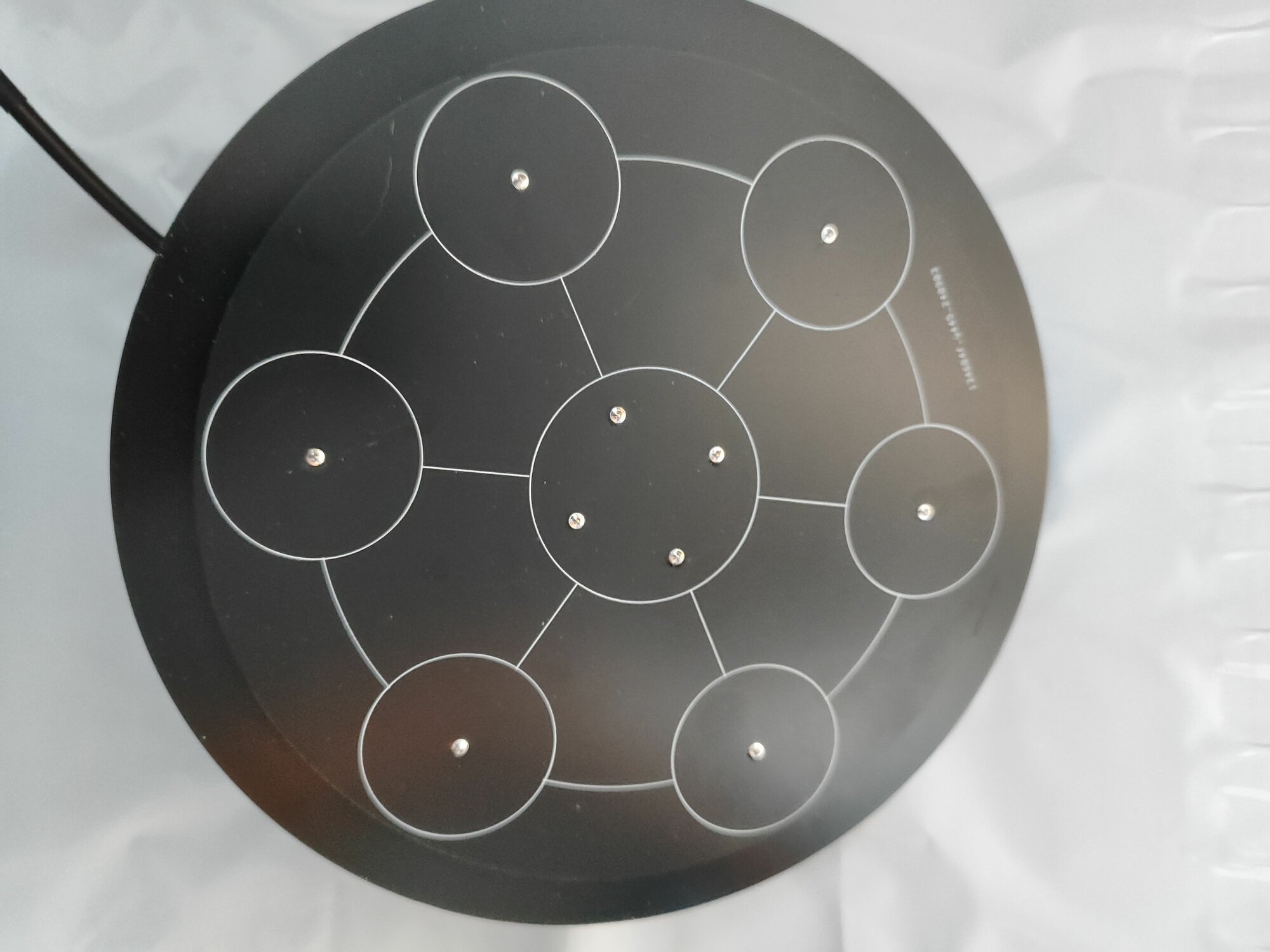 Большая патч антенна 3100-3400 МГц для FPV, 10 dBi, SMA MALE, диаметр 180мм