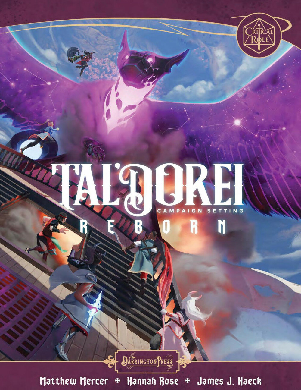 Tal'Dorei Campaign Setting Reborn Reprinted books