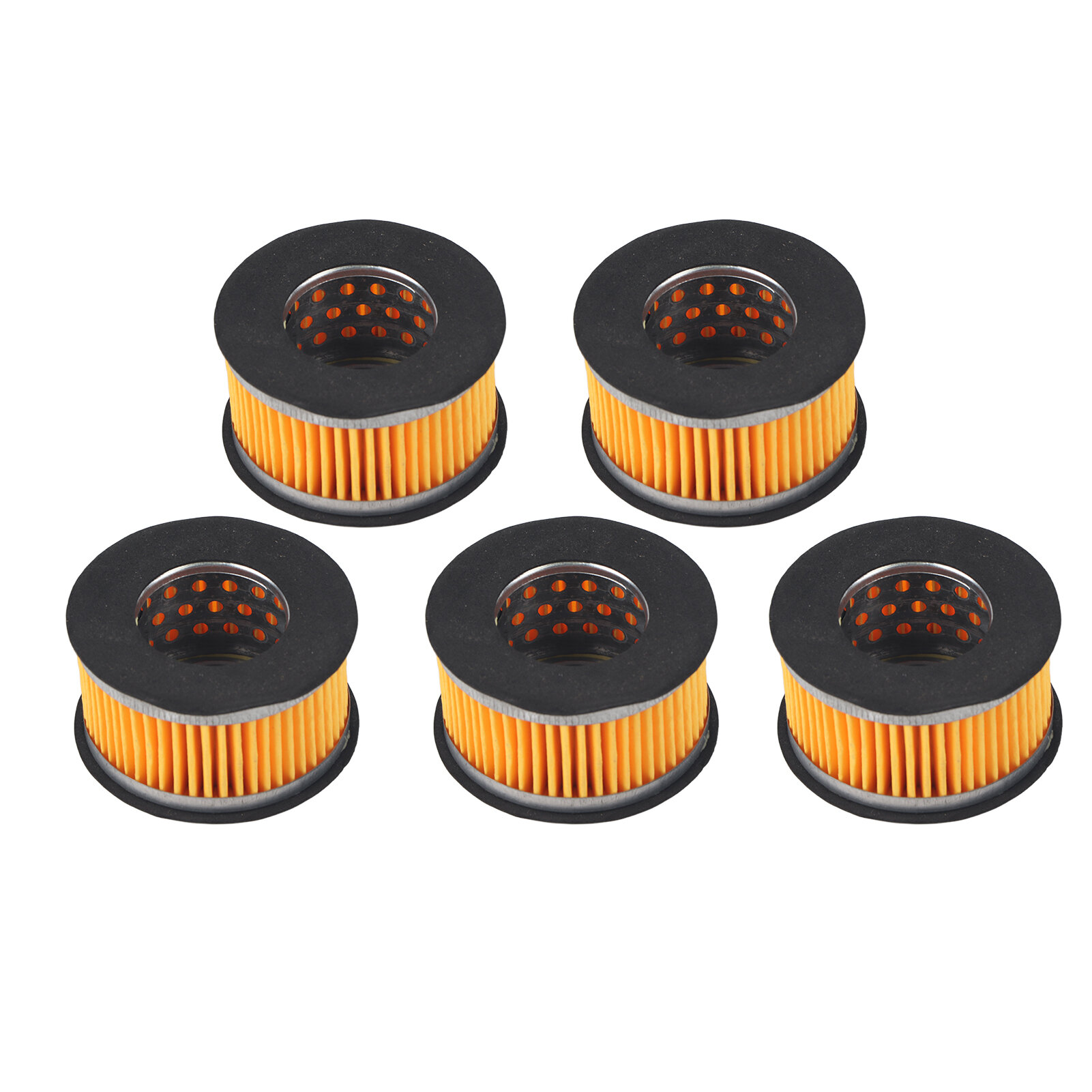 Комплект из 5 фильтрующих элементов для воздушного компрессора, глушителя и аксессуаров для замены.