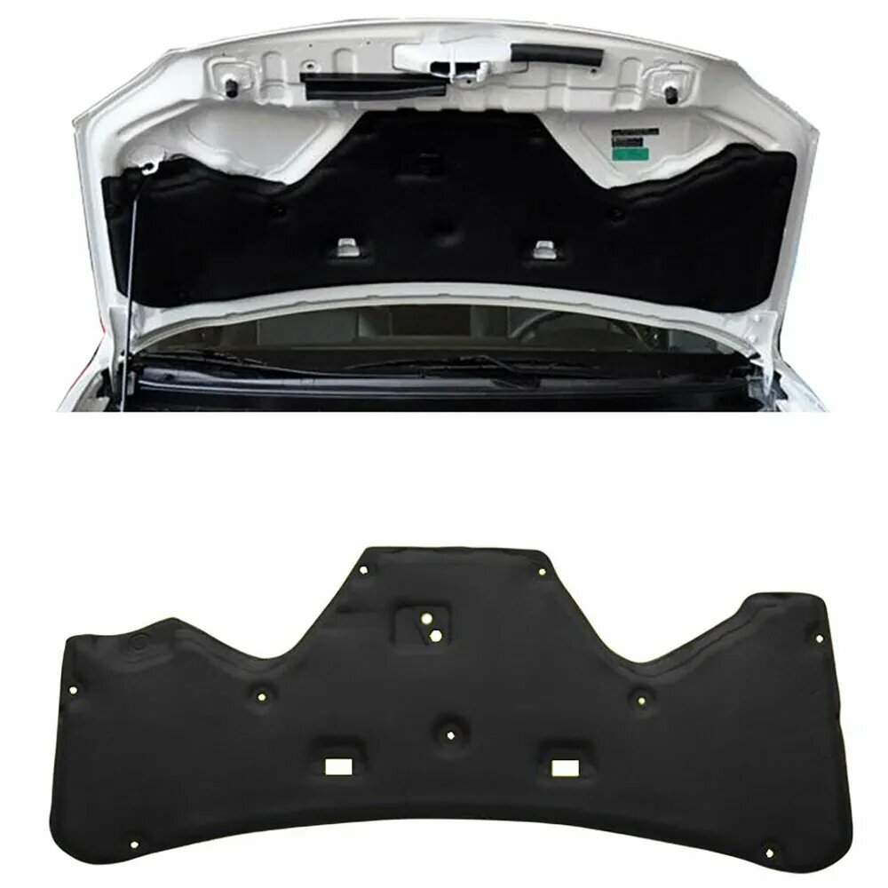 KNOW EASY-Обшивка салона автомобиля арт. Теплоизоляционная накладка на передний капот автомобиля для Nissan X-Trail T31 2007-2013