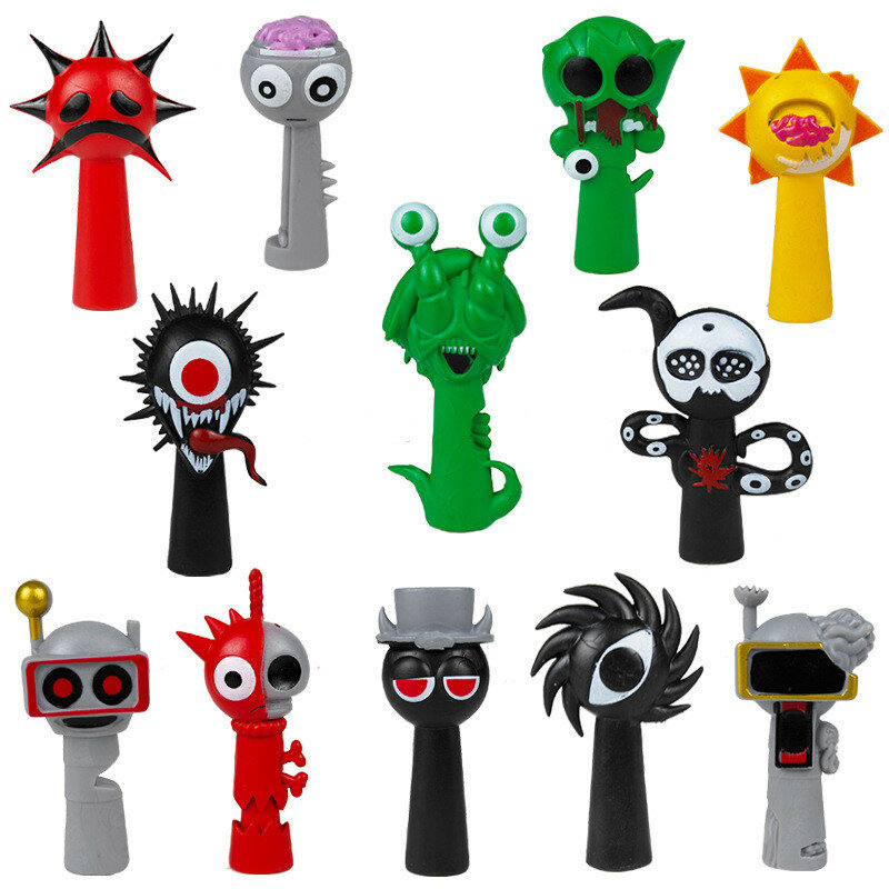 Sprunki Игровые наборы , фигурки спрунки 12 упаковок