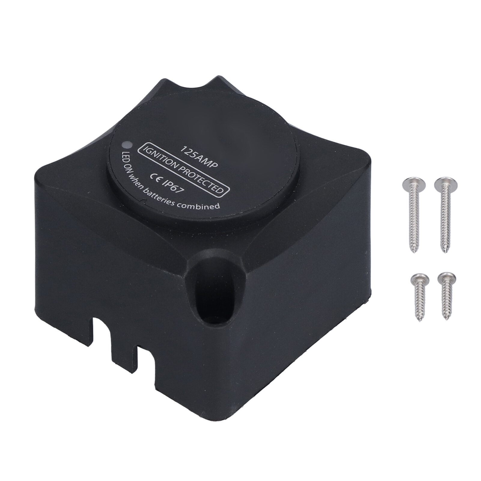 Реле контроля напряжения автоматической зарядки VSR, двойной умный изолятор аккумулятора с винтами, 12В 125А