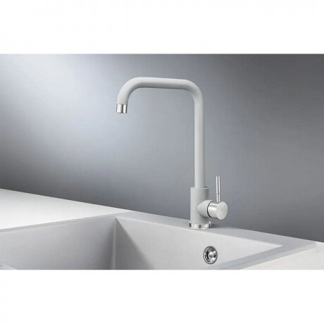 Смеситель для кухни GRANULA (ST-4033, алюминиум)