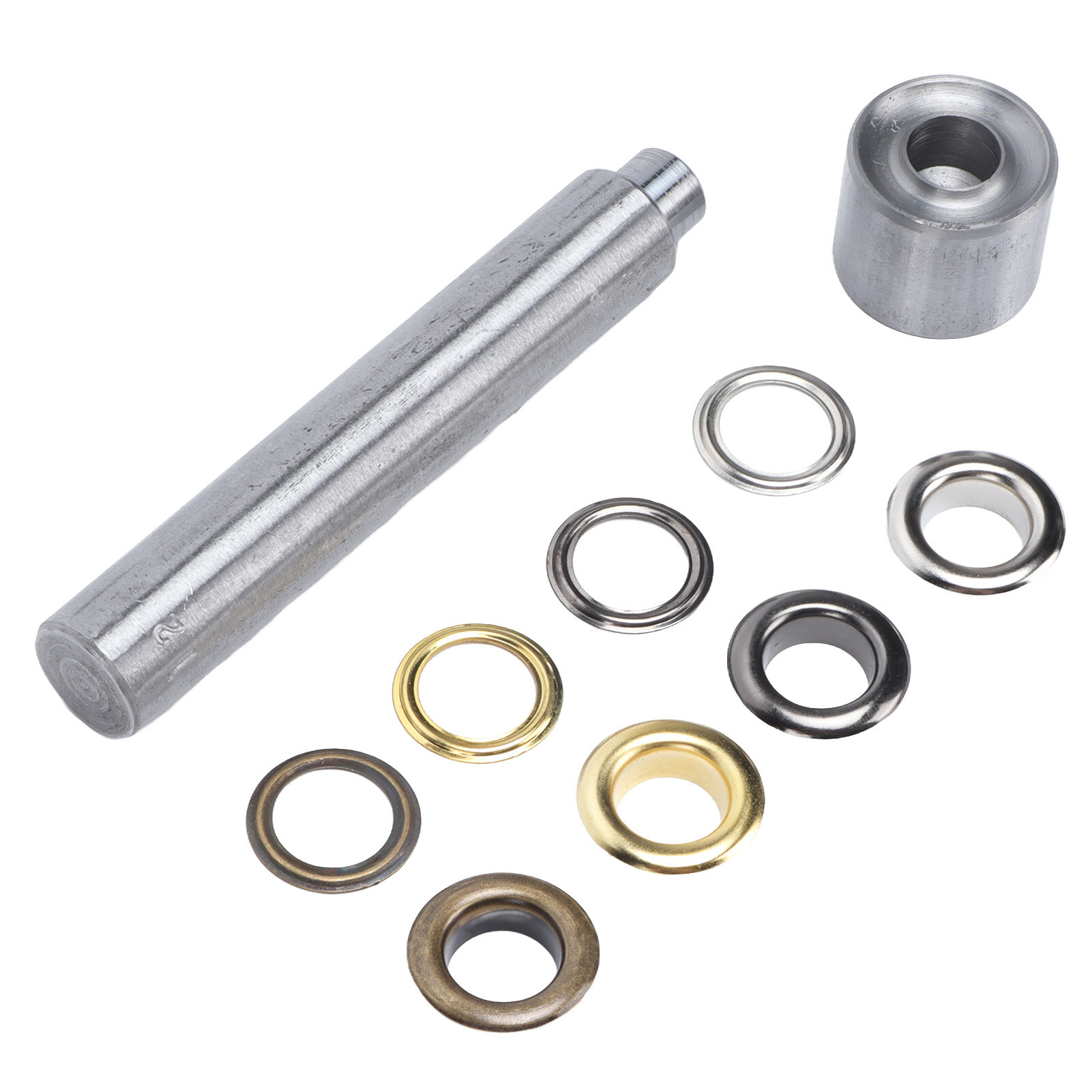 Набор инструментов с втулками, 12 мм, большие гальванические металлические люверсы, набор инструментов для украшения ремесел, офисное оборудование