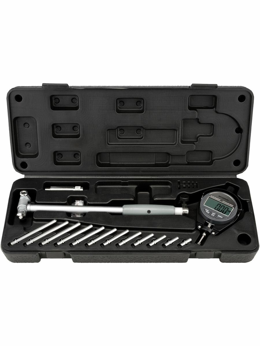 Нутромер цифровой 50-160 мм с центрирующим мостиком, АвтоDело (40160)