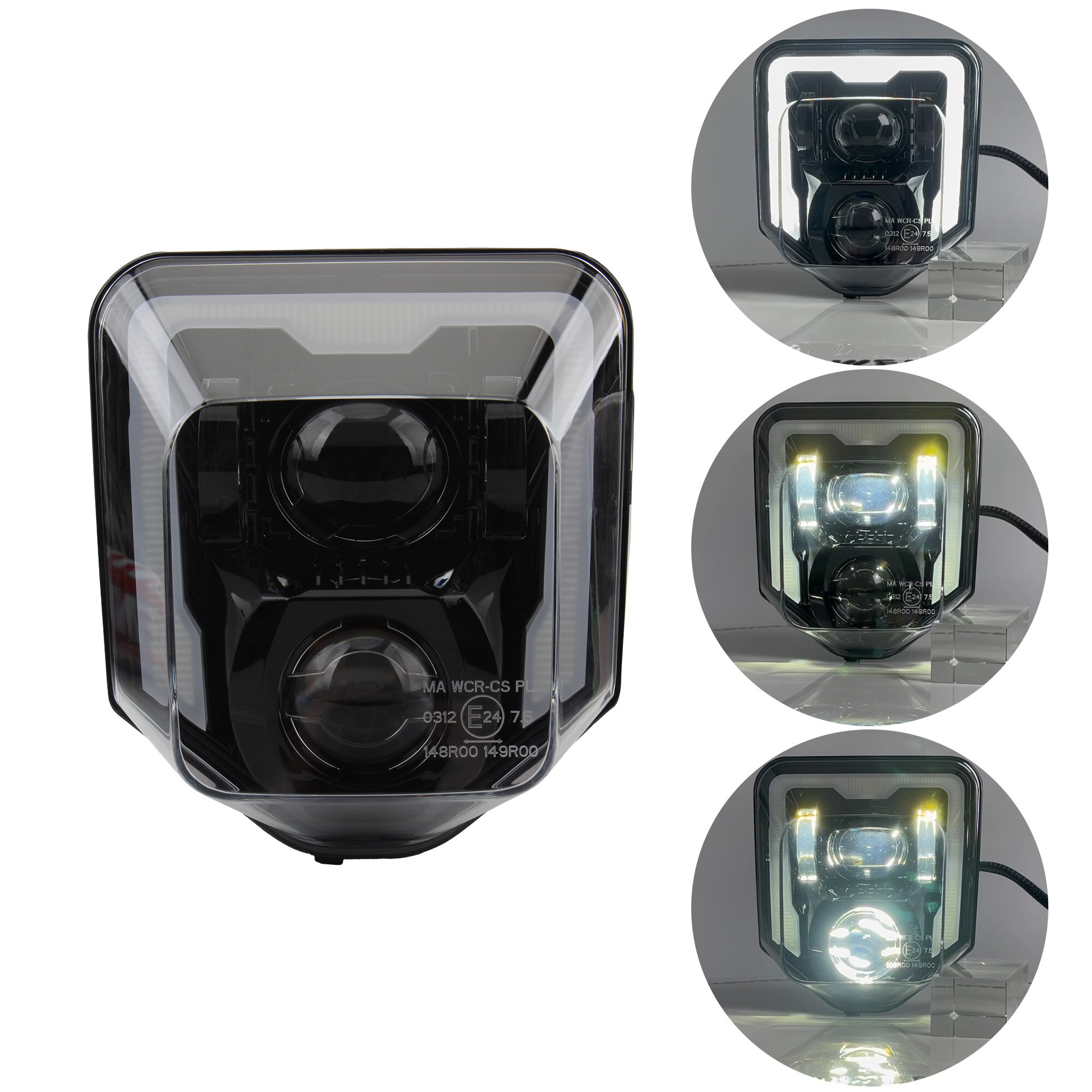 Эндуро Фары для внедорожных мотоциклов и модификации для супербайков For Husqvarna TE FE TC FC 125 250 300 350 450 501 701 250i 300i