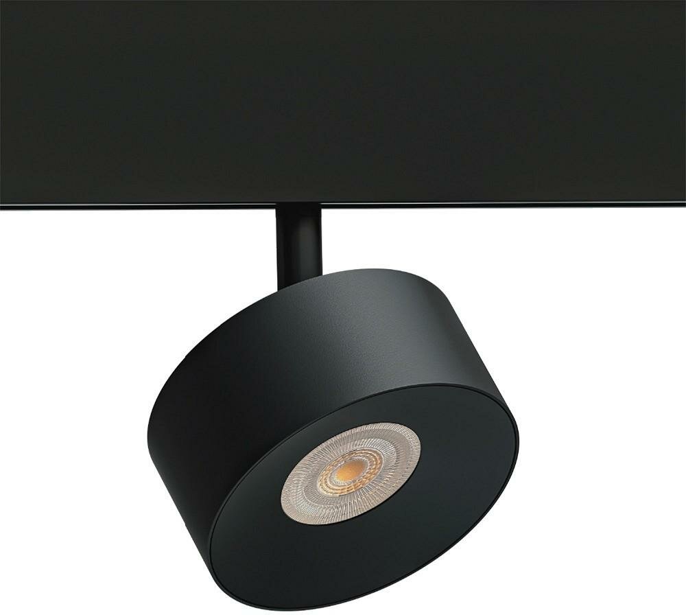 Светильник на штанге Arte Lamp Linea A4771PL-1BK На треке и на магнитном замке Техно