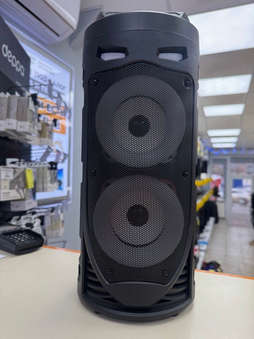 Портативная акустическая система BT Speaker ZQS-4239 16Вт с микрофоном, караоке и радио