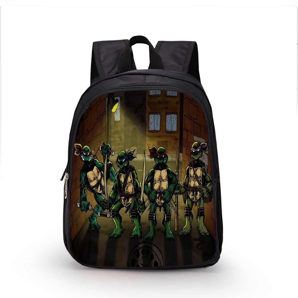 Rucsack tmnt children large capacity with stylish cartoon print and breathable design brown small