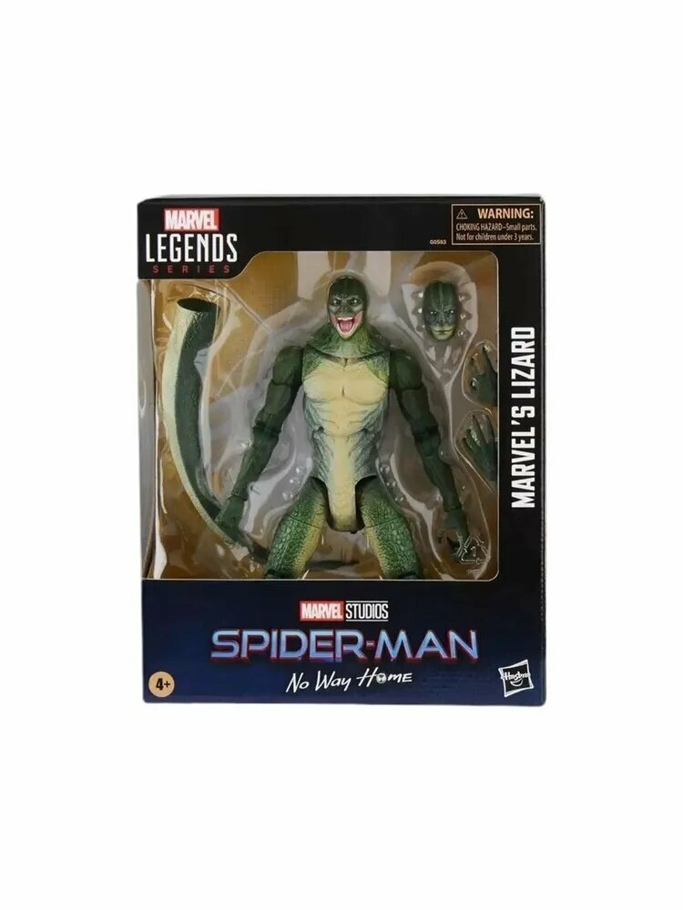 Фигурки Hasbro Marvel Legends Series No Way Home Action Figures Marvel's Lizard-16cm; Доктор Осьминог фигурки
