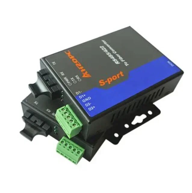 Промышленный оптический конвертер RS485 2 канала Type8
