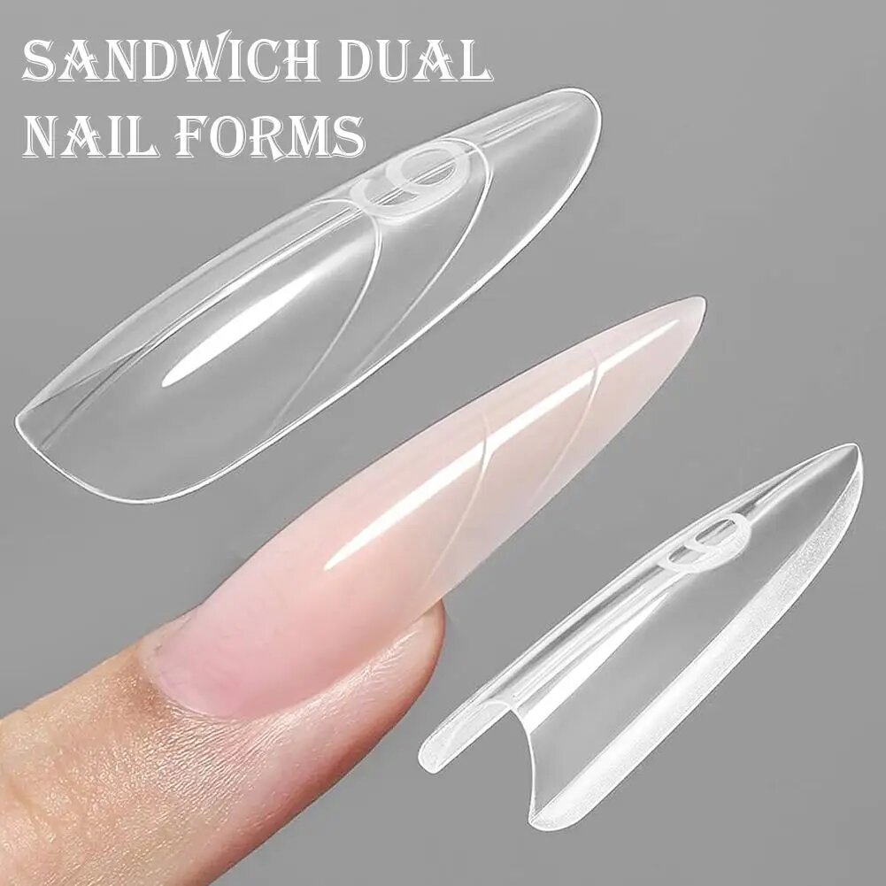 Формы для ногтей Sandwich Nail Dual Forms, Цвет: A — фото 1
