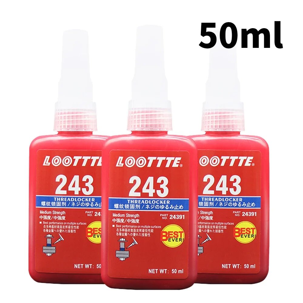 Анаэробный фиксатор резьбы LOOTITE 243, 50ml, PC-3