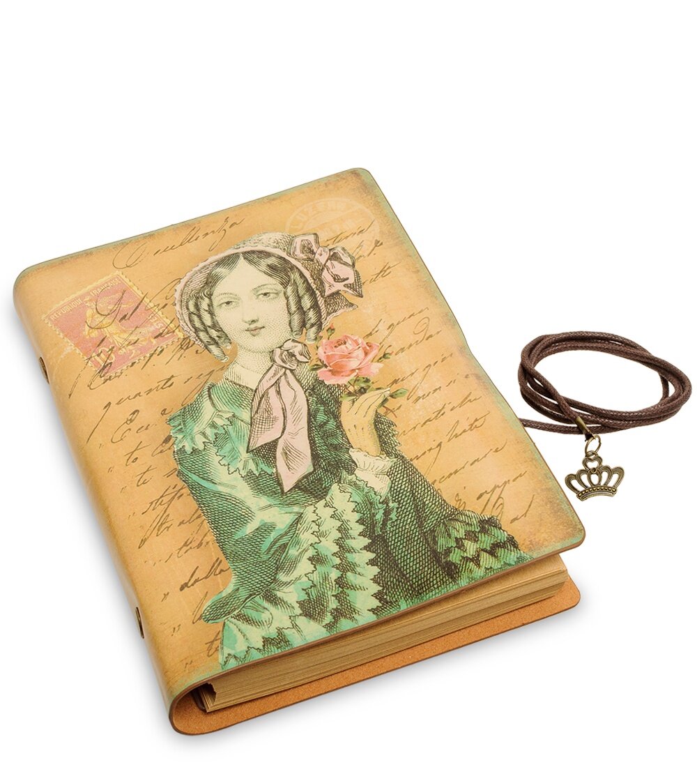 TD-28 Блокнот-Органайзер 'Девушка с розой'