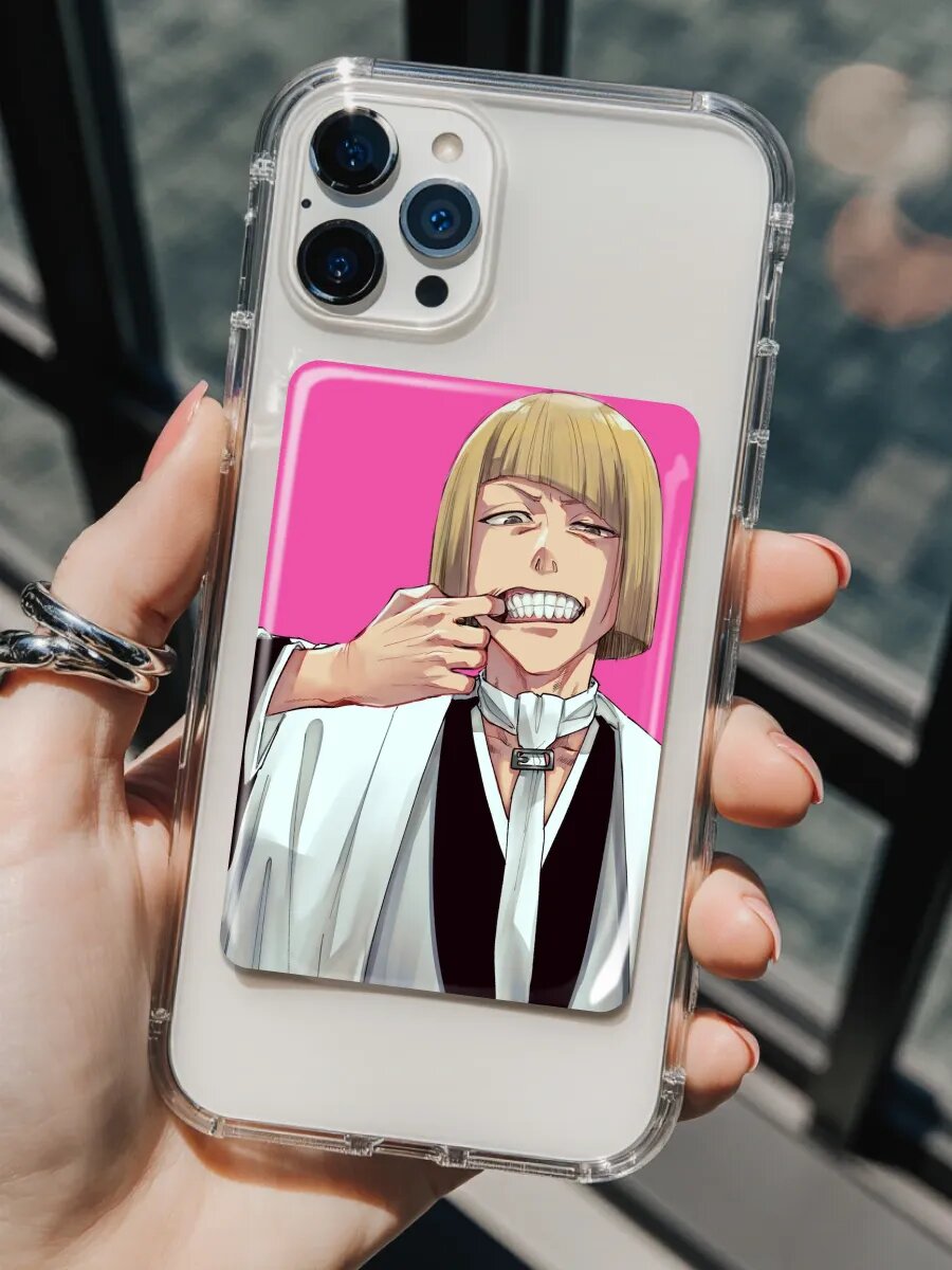 3D стикер на телефон большой Bleach