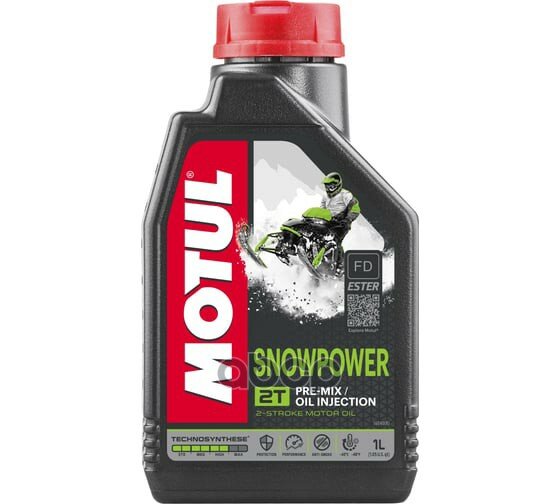 Масло моторное Motul Snowpower 2T 1л На складе MOTUL арт. 113243