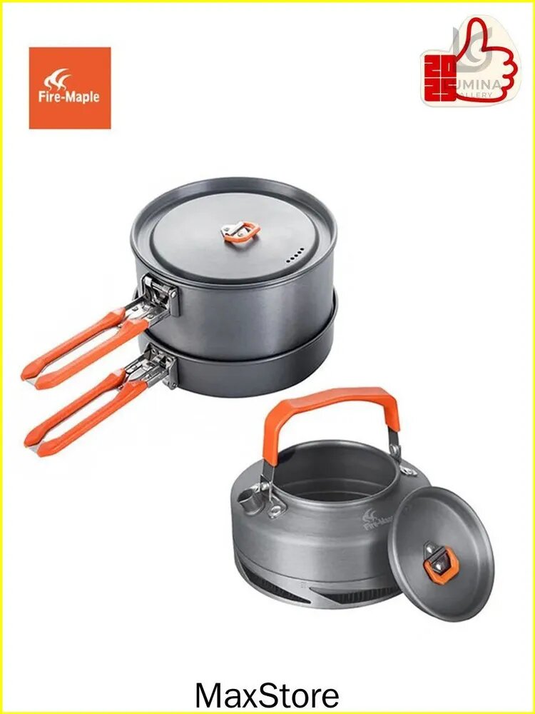 Fire Maple Кемпинговая посуда теплообменник горшок k2+xt1+сковороды