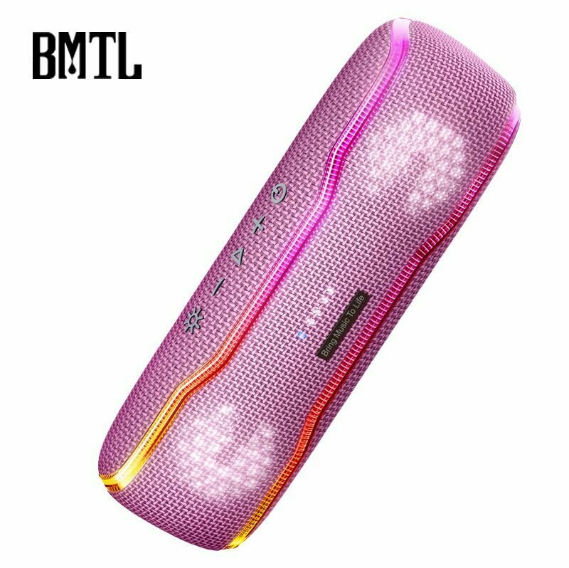Беспроводной динамик XDOBO BMTL Boss 30W, Bluetooth 5.3, IPX7, розовый