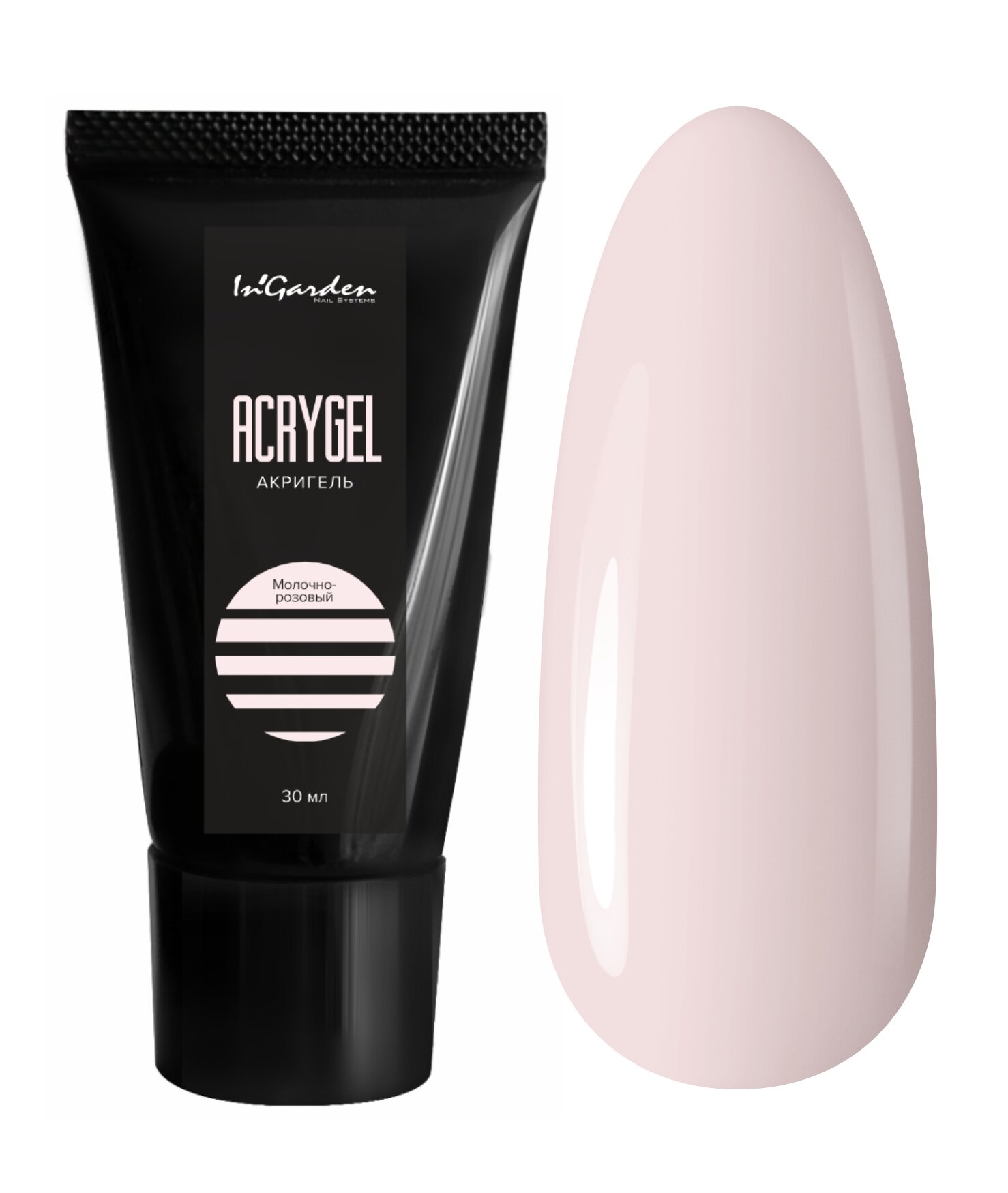 In'Garden Ингарден Акригель молочно-розовый, 30 мл.