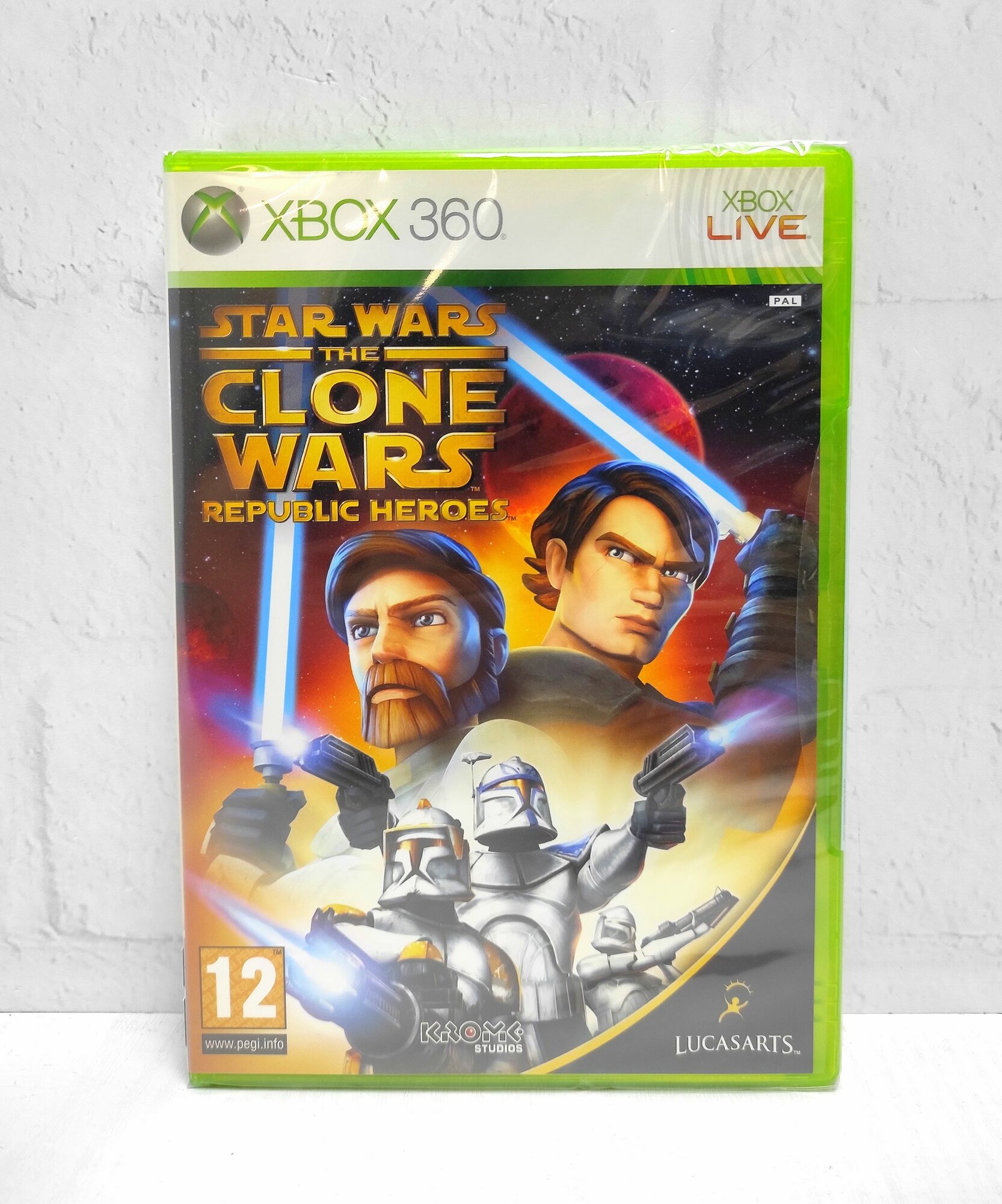 Star Wars The Clone Wars Republic Heroes Английский язык Видеоигра на диске Xbox 360