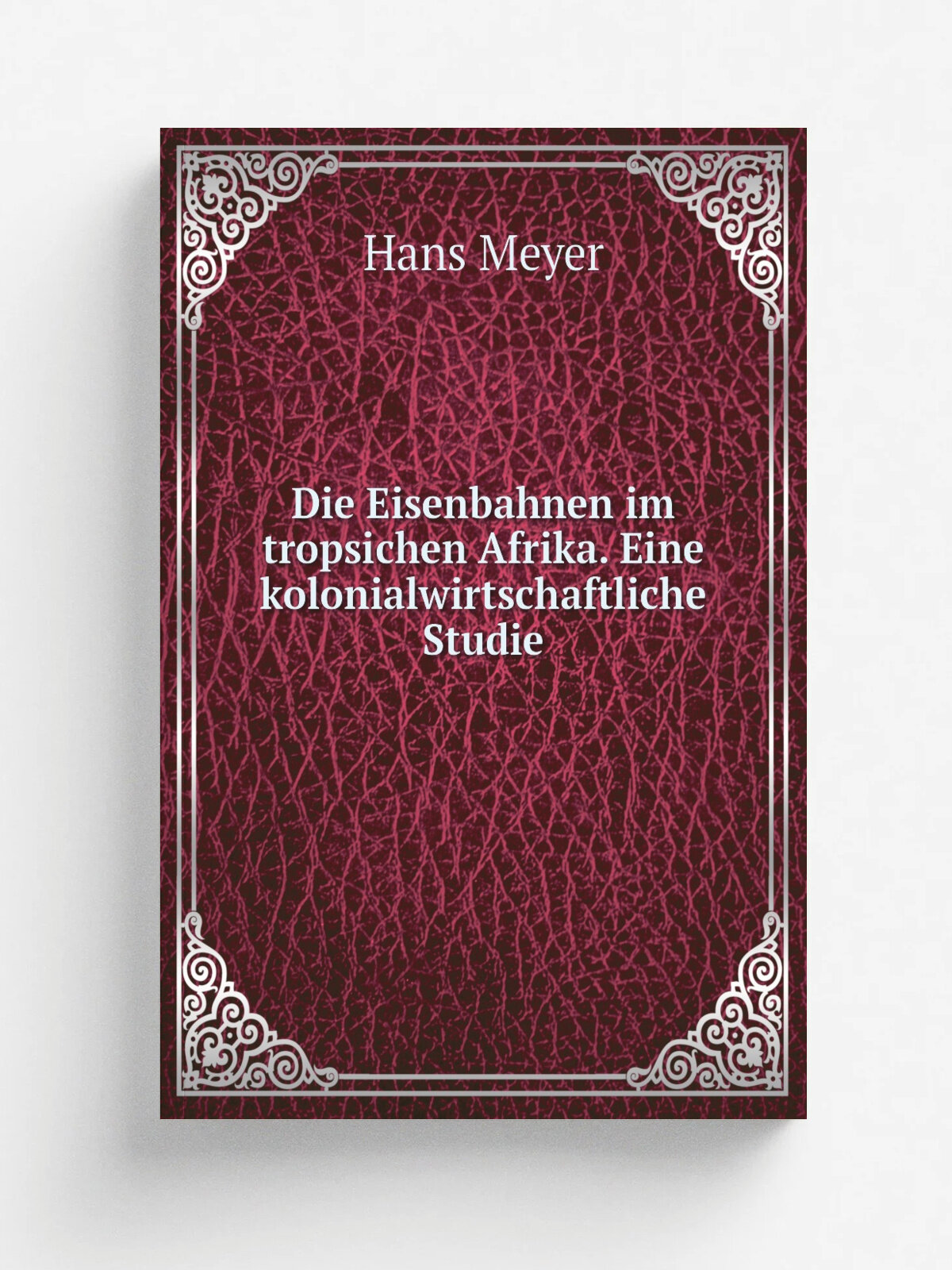 Die Eisenbahnen im tropsichen Afrika. Eine kolonialwirtschaftliche Studie | Hans Meyer | Репринт