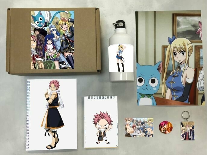 Бокс GOODbrelok принт "Хвост Феи, Fairy Tail" - 0006