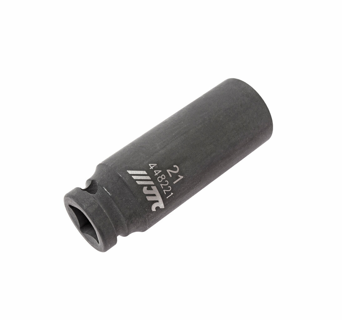 Головка торцевая ударная глубокая 6-гранная 1/2" х 21мм, длина 82мм JTC-448221