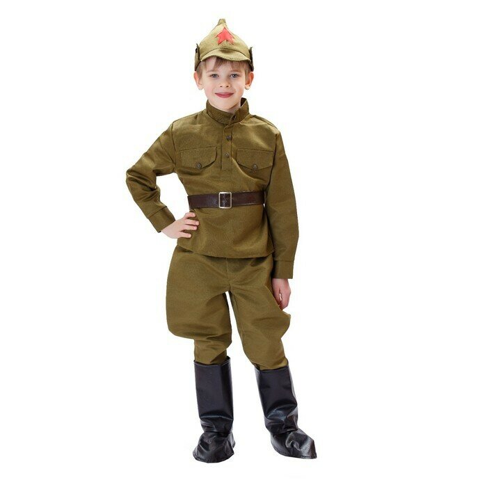 Костюм военного "Будёновец", 5-7 лет, рост 122-134 см