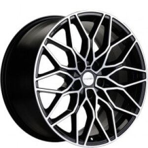 Литой колесный диск Khomen Wheels KHW1902 8.5x19/5x112 D66.6 ET30 Black FP