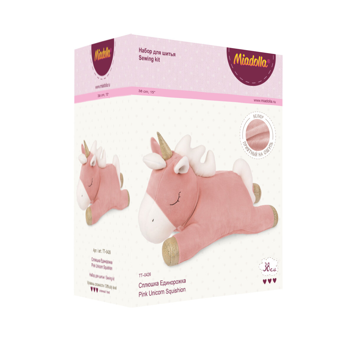 Набор для шитья "Miadolla" TT-0426 Сплюшка Единорожка
