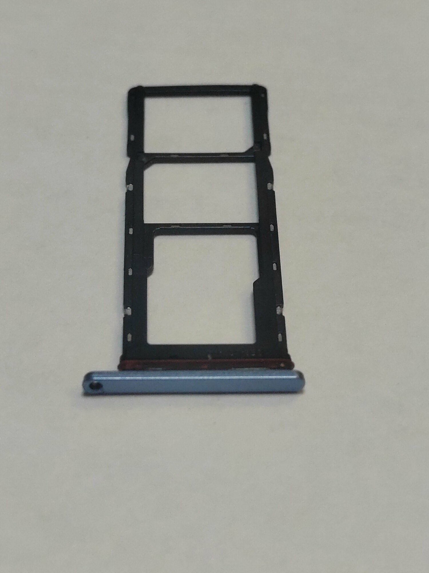 Сим лоток tecno pop 6 pro голубой