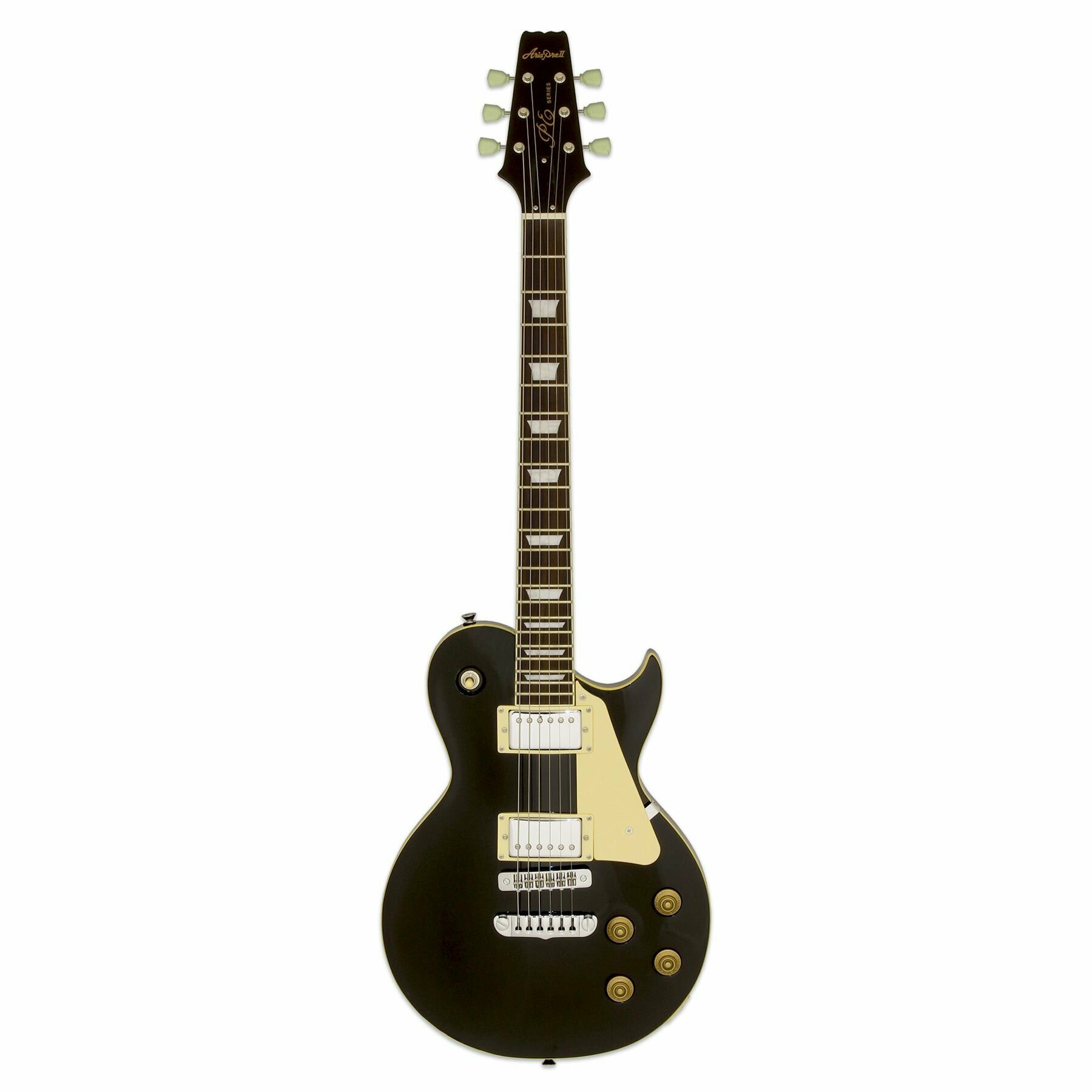 Электрогитара Aria Pro II PE-350STD Aged Black, 6-струнная, 22 лада, для правшей, мензура Gibson