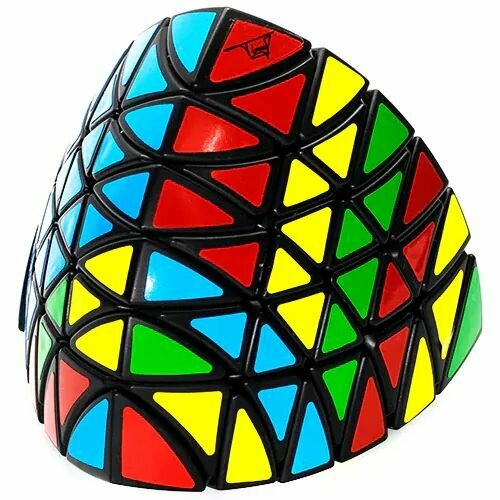 Головоломка / Calvin's Puzzle Timur Royal Pyraminx Черный/ Кубик Рубика