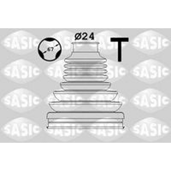 SASIC 1906173 к-кт пыльника шруса внутреннего\ Opel (Опель) Astra (Астра) / Zafira (Зафира) / Meriva (Мерива)