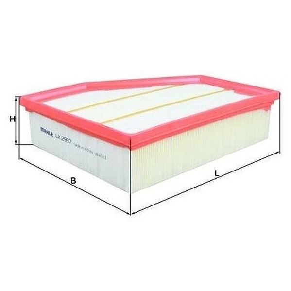 Фильтр воздушный Mahle/Knecht LX2967