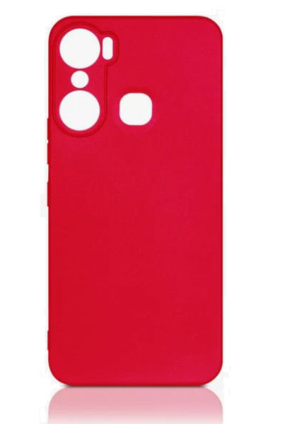 Накладка силикон DF для Infinix Hot 20i Red