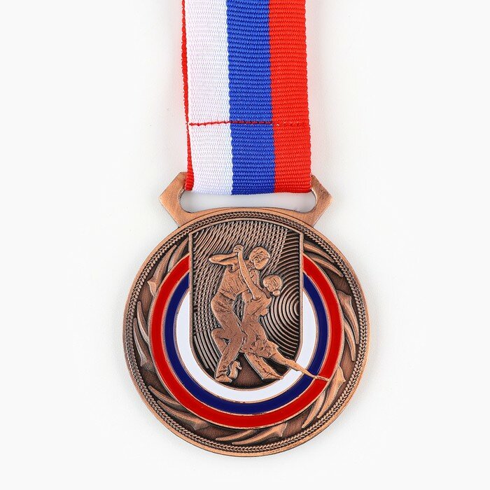 Медаль тематическая 192 «Танцы», бронза, d = 5 см, 10223948