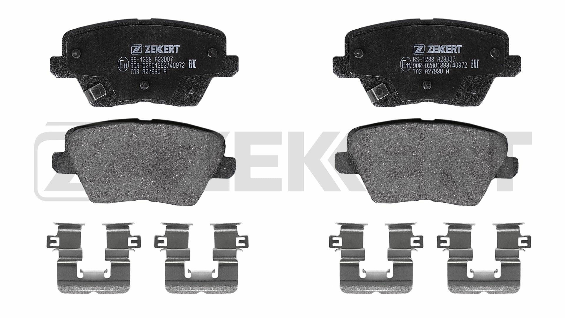 Колодки торм. диск. задн. Hyundai i30 III 16-, Kia Ceed III 18-, ProCeed 18-, XCeed 19-